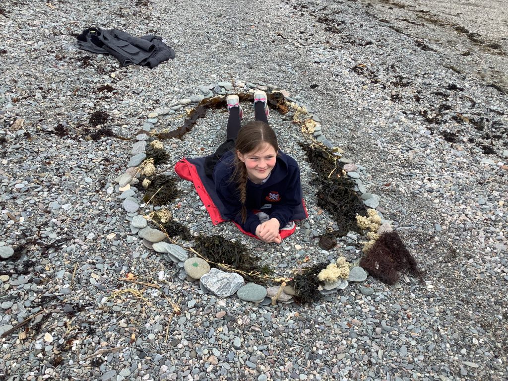 Building Penguin Nests – Dunoon Primary School