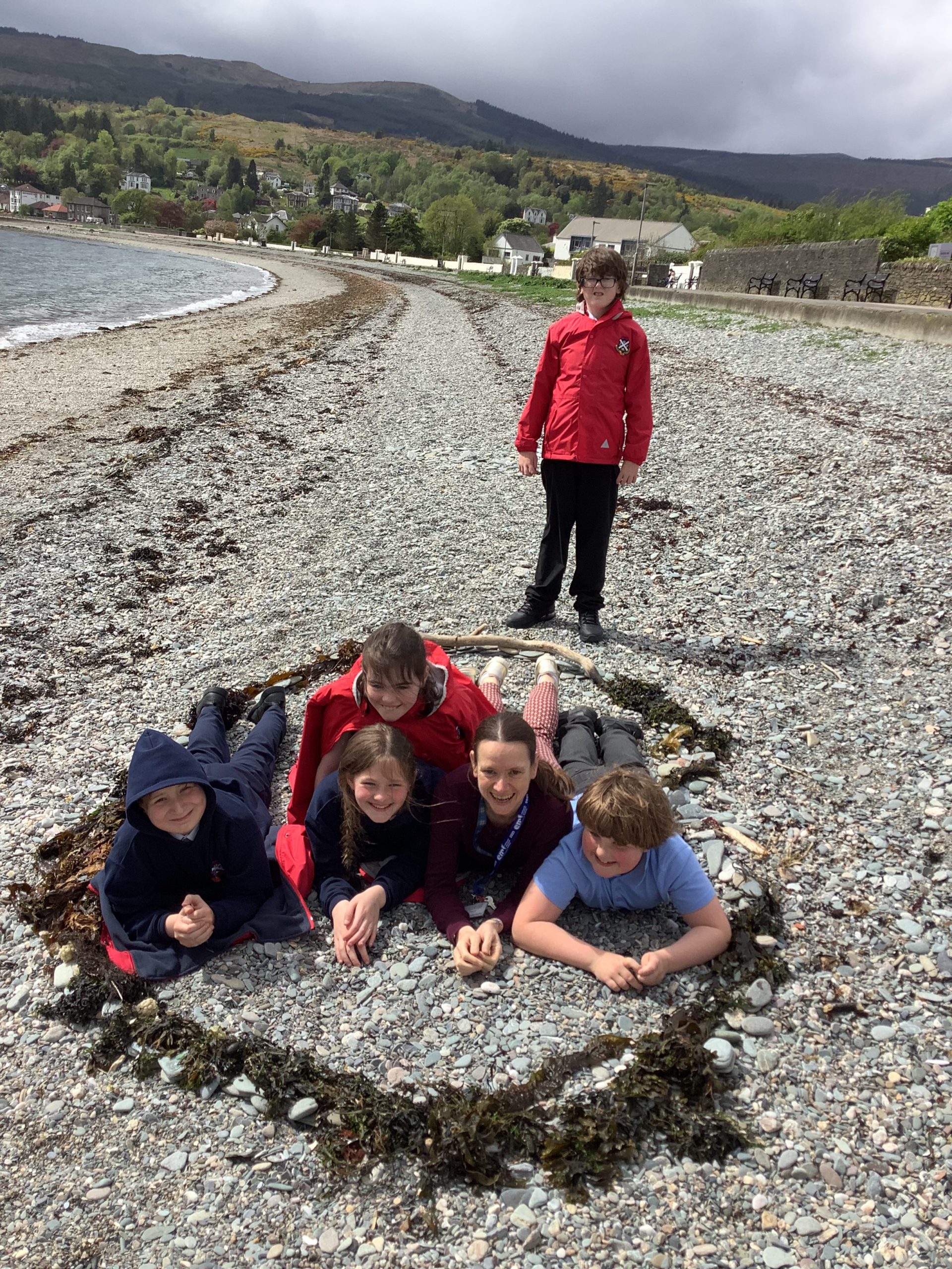Building Penguin Nests – Dunoon Primary School